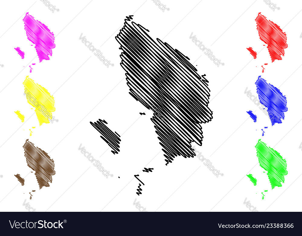 North sumatra map Royalty Free Vector Image - VectorStock