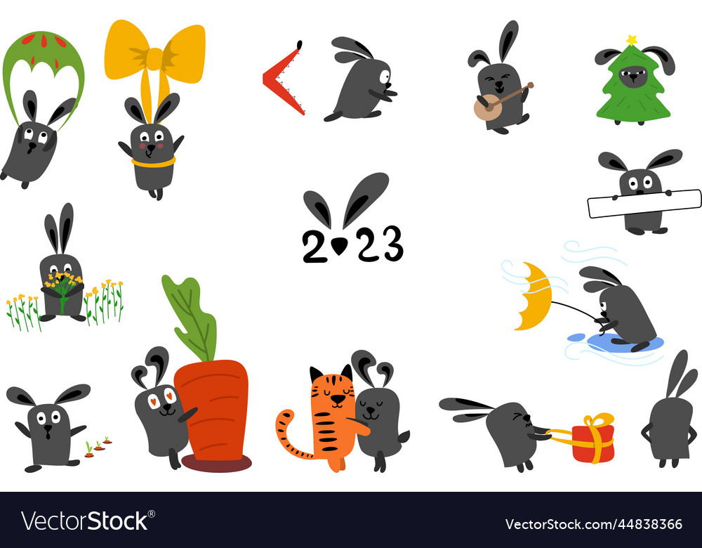 Rabbit Royalty Free Vector Image - VectorStock
