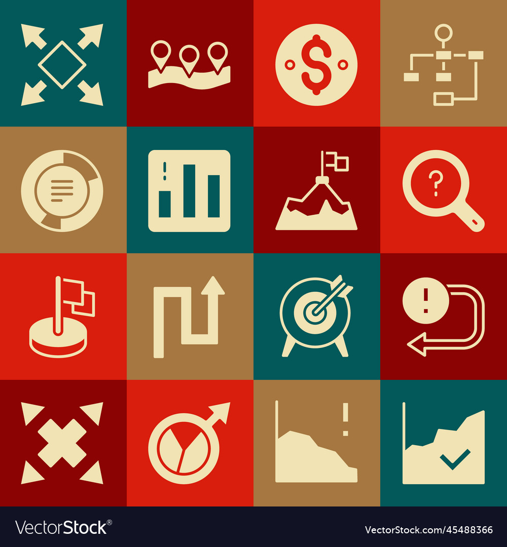Set Financial Growth Increase Arrow Unknown Vector Image set-financial-growth-increase-arrow-unknown-vector-image