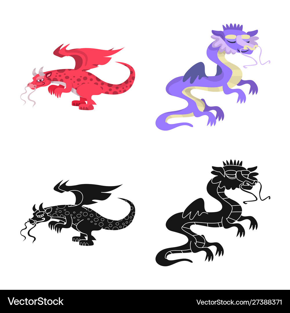 Isolated object legend and halloween sign set Vector Image