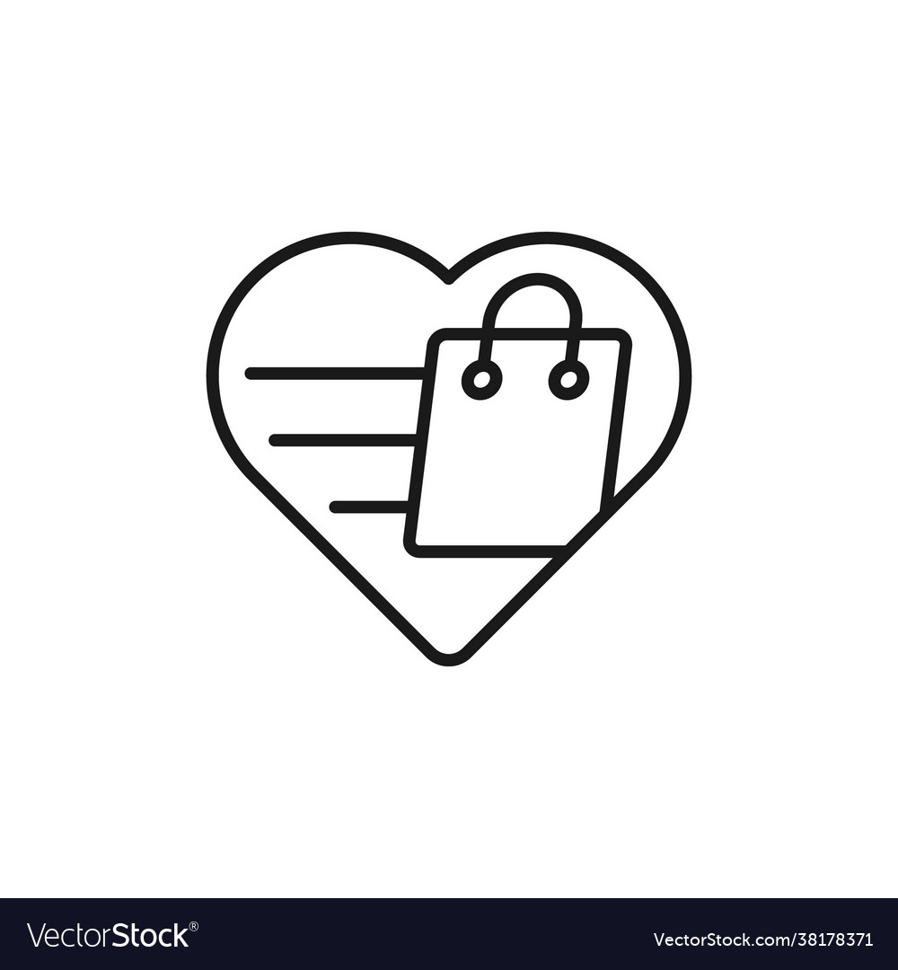 Shopping wish list icon wish list Royalty Free Vector Image