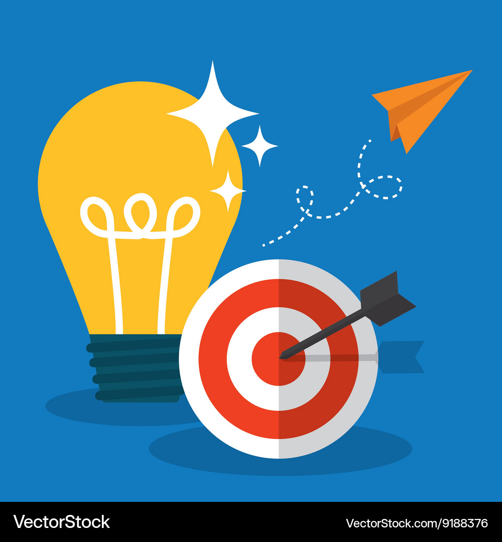 Achievement design success icon colorful Vector Image