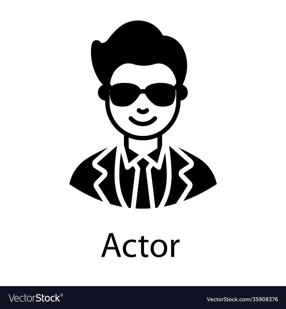Actor Royalty Free Vector Image - VectorStock