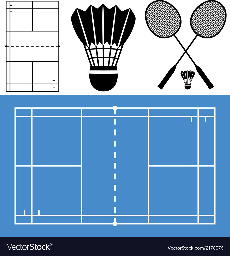 Badminton Royalty Free Vector Image - VectorStock