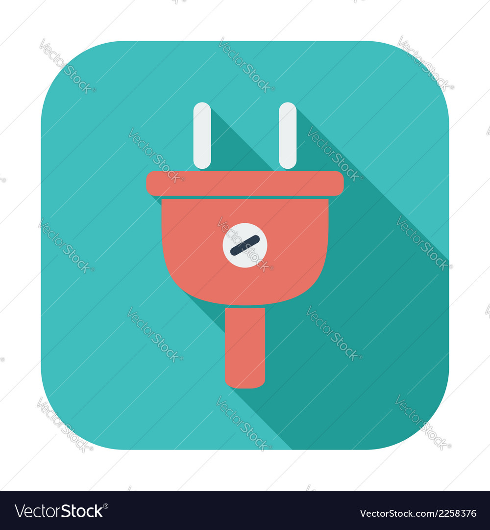 Electrical plug Royalty Free Vector Image - VectorStock