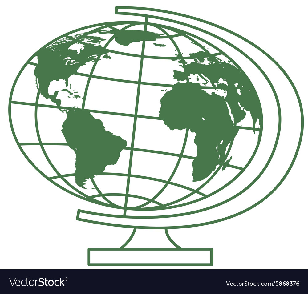 Globe Royalty Free Vector Image - VectorStock