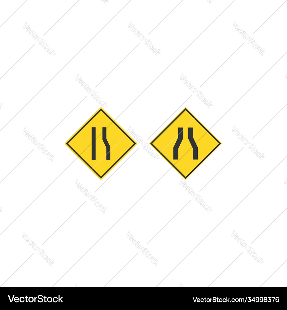 Traffic signal signs icon design Royalty Free Vector Image