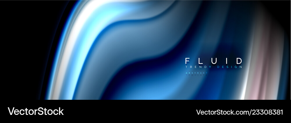 Abstract wave line water 3d background Royalty Free Vector