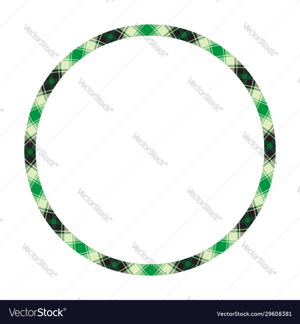 Circle borders and frames round border pattern Vector Image