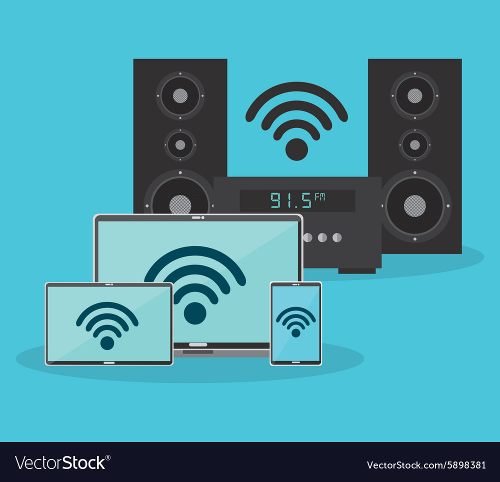 Internet things Royalty Free Vector Image - VectorStock