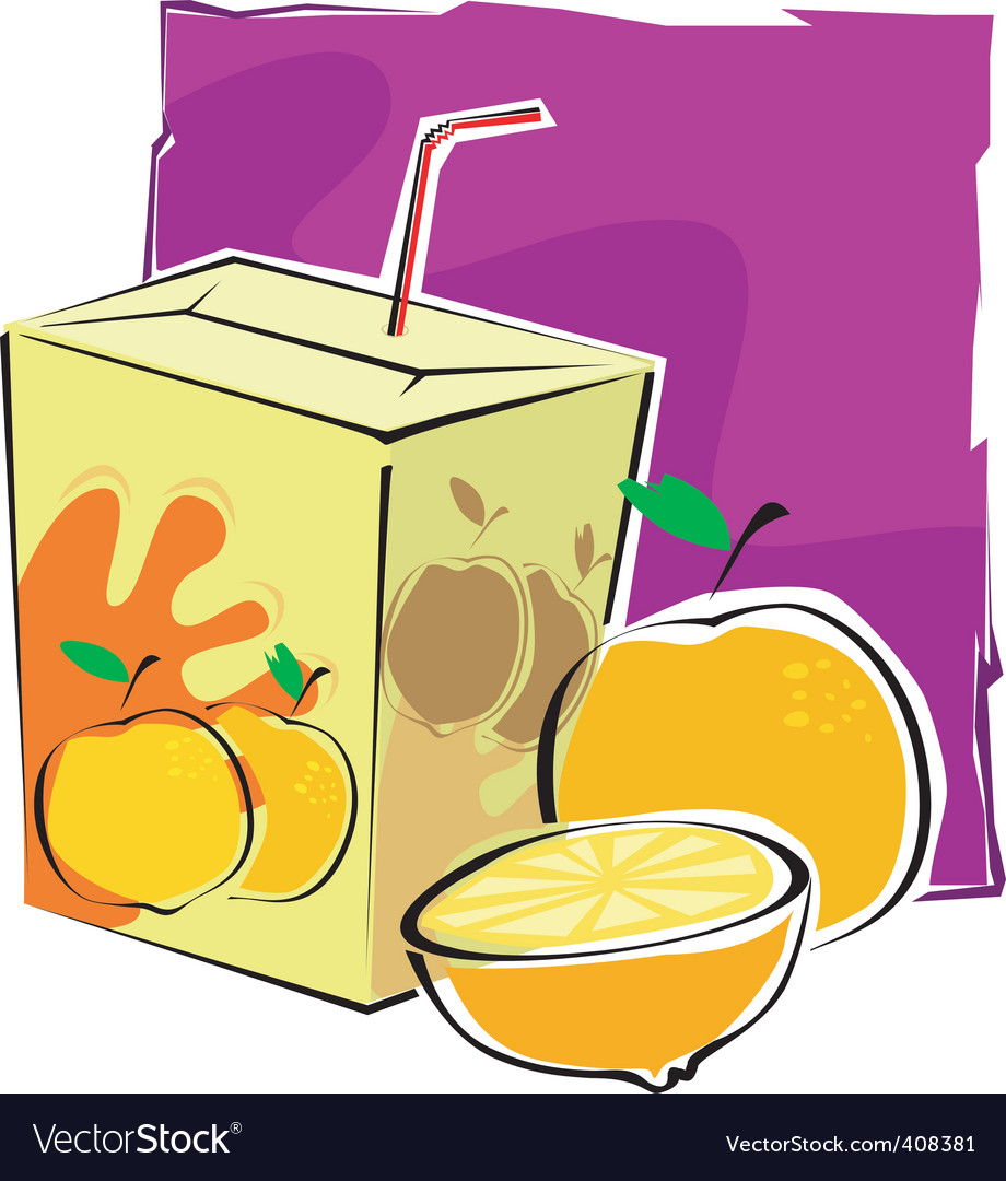Juice Royalty Free Vector Image - VectorStock