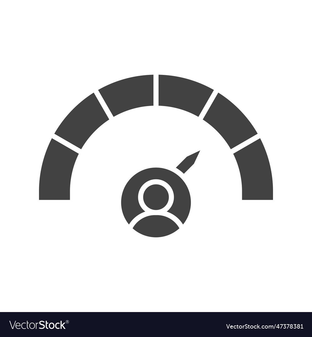 Performance icon image Royalty Free Vector Image