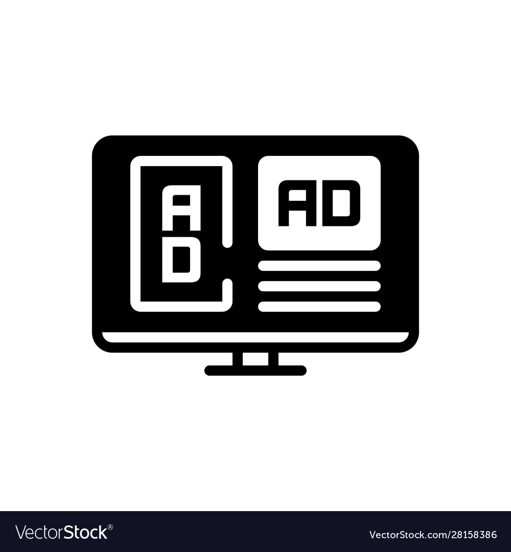 Adspace Royalty Free Vector Image - VectorStock