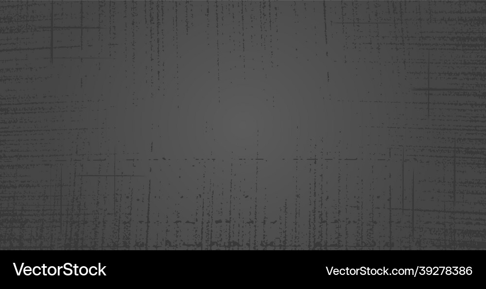 Dark realistic old scratched wall texture Vector Image