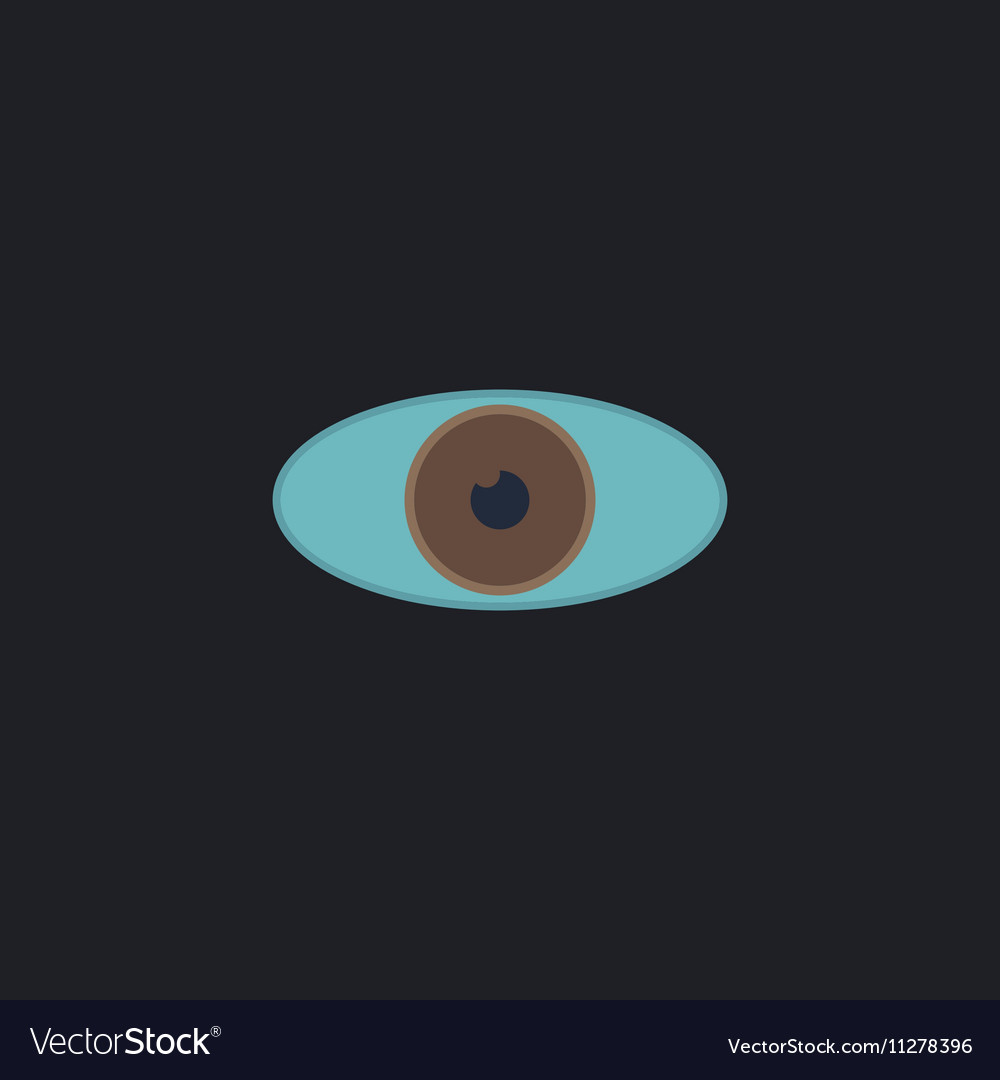 Eye computer symbol Royalty Free Vector Image - VectorStock