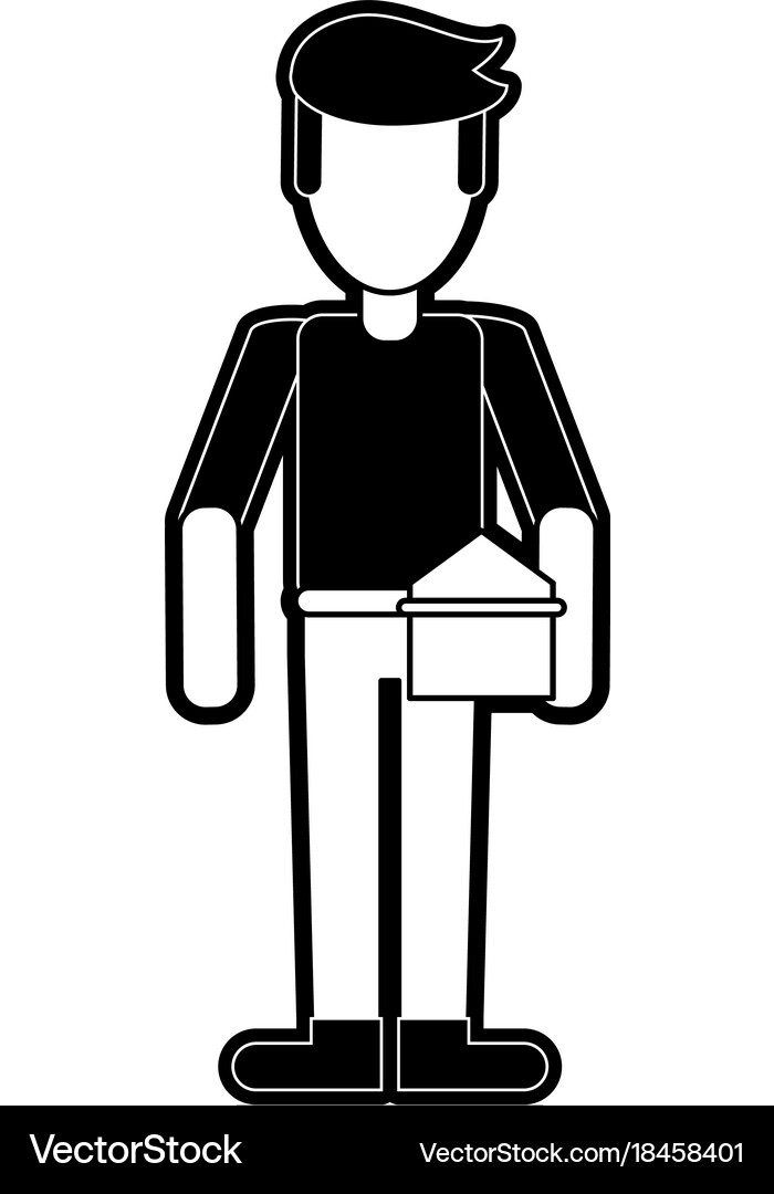 Man faceless avatar Royalty Free Vector Image - VectorStock