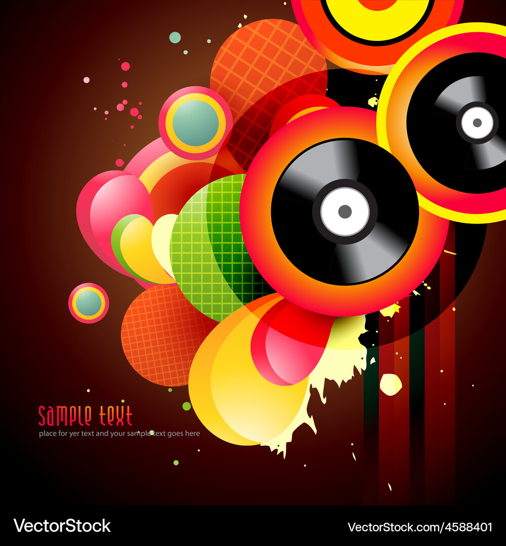 Music background Royalty Free Vector Image - VectorStock