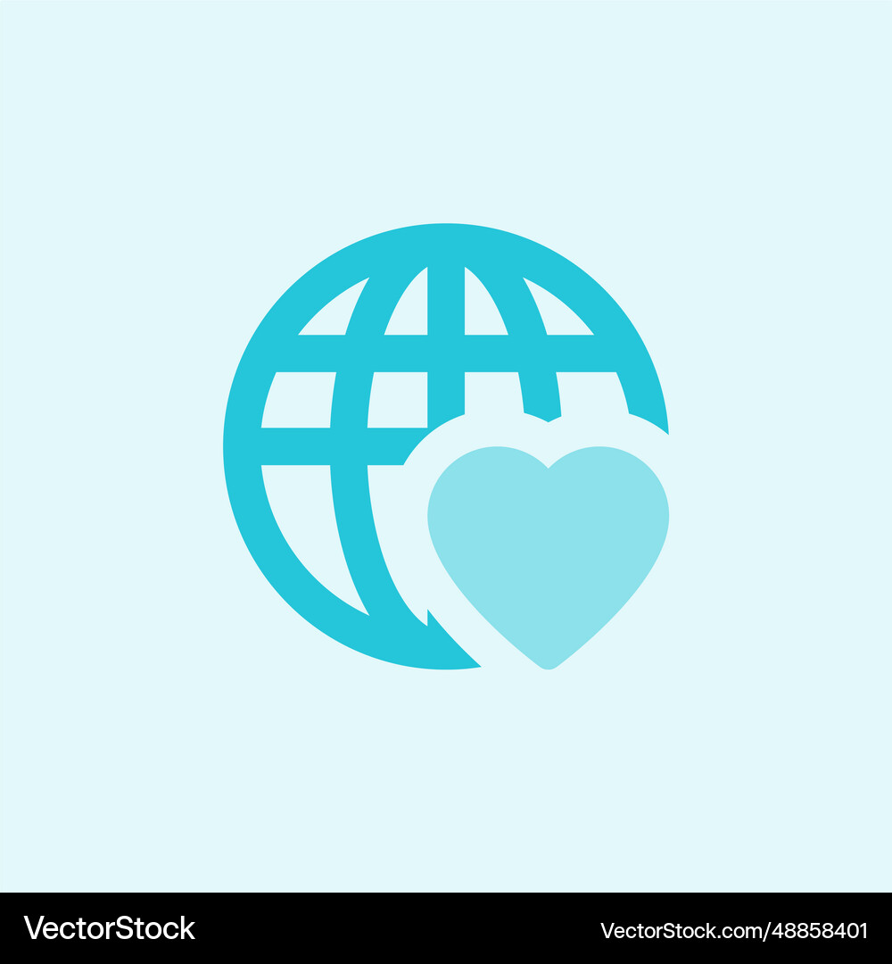 Popularity of a website on global scale Royalty Free Vector