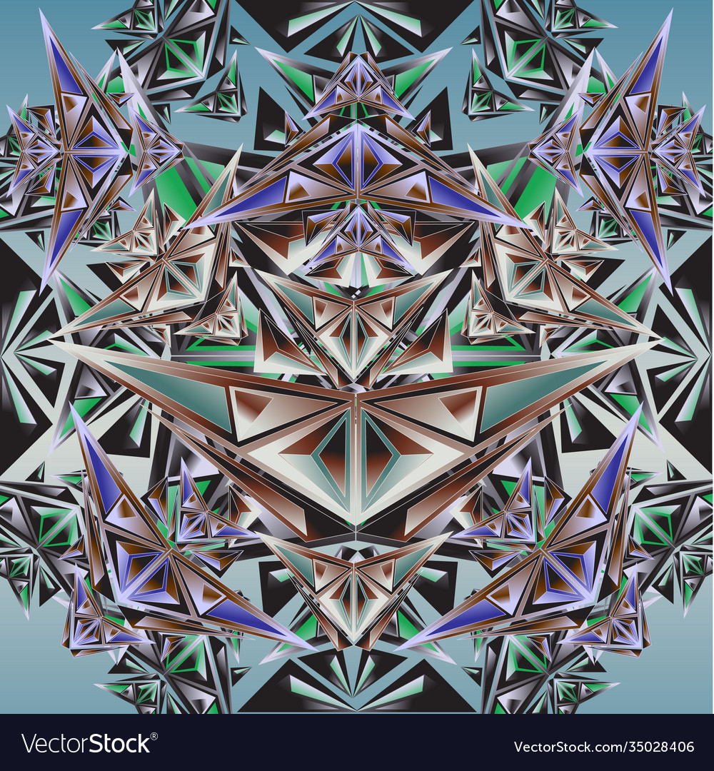 Triangle background Royalty Free Vector Image - VectorStock