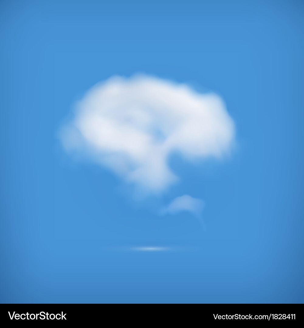 Cloud Royalty Free Vector Image - VectorStock