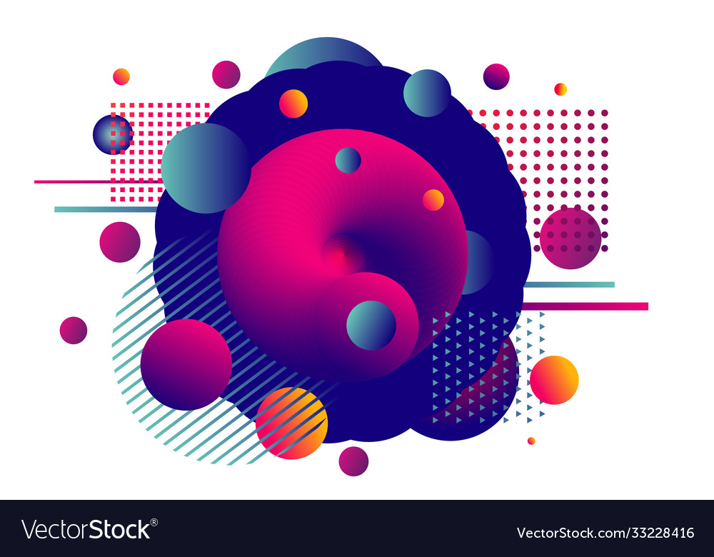 Chaos analytics design concept data analysis Vector Image