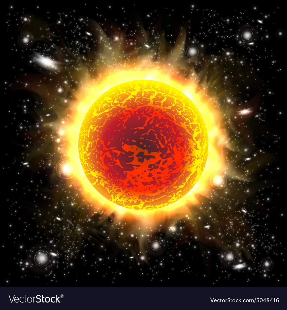Sun Royalty Free Vector Image - VectorStock