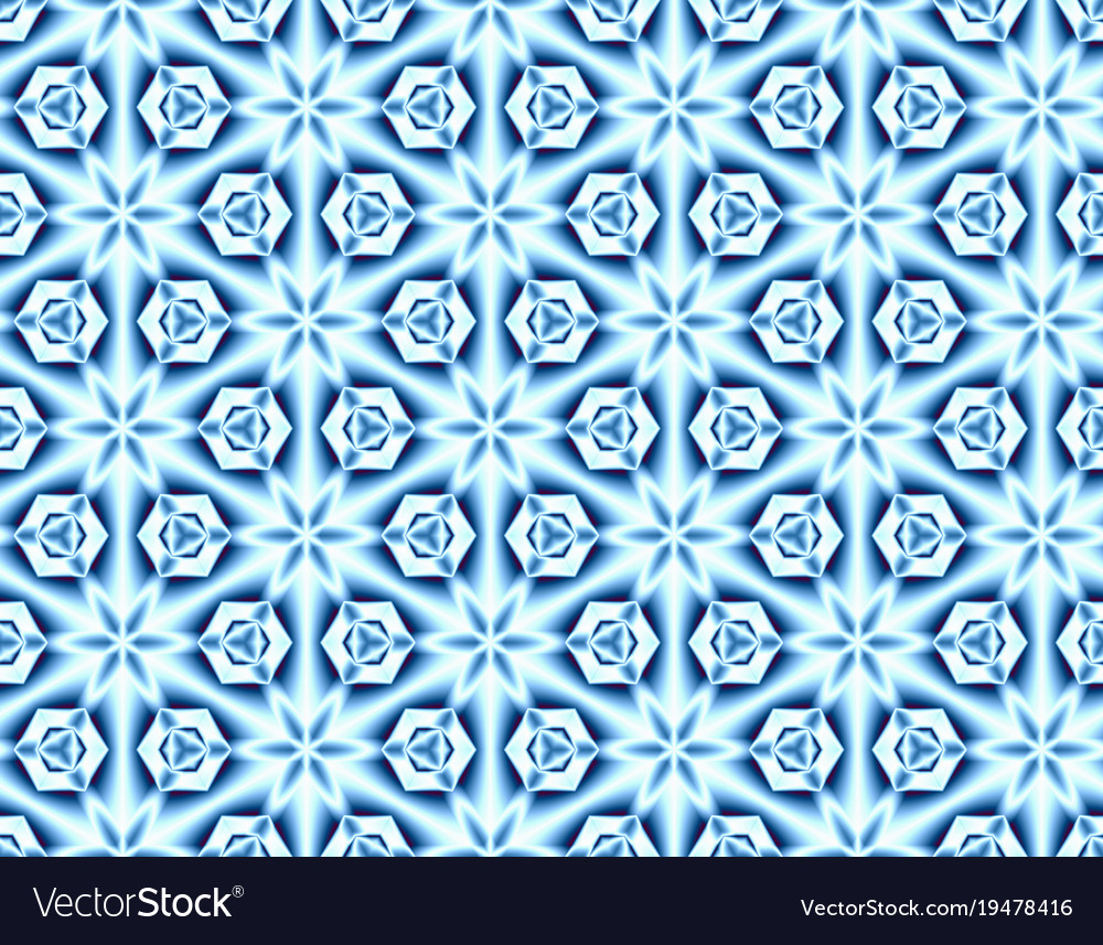 Winter seamless pattern abstract figures Vector Image