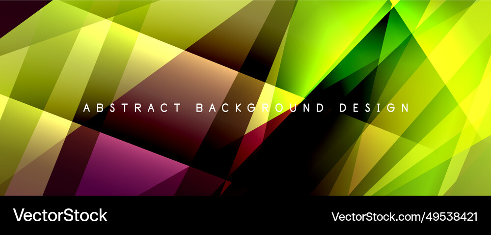 Breaking glass background kaleidoscope effect Vector Image