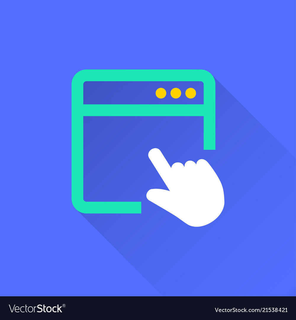 Browser icon Royalty Free Vector Image - VectorStock