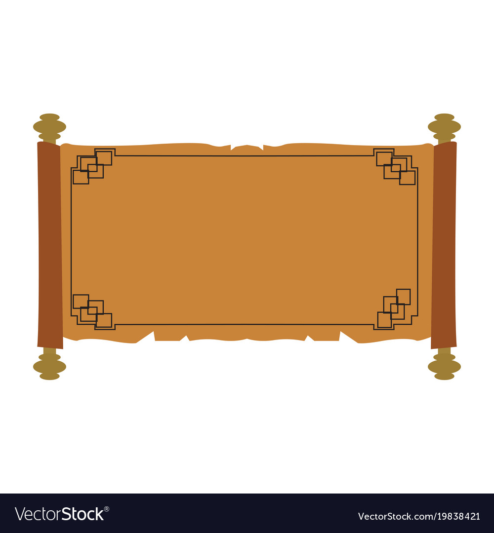 Empty parchment paper Royalty Free Vector Image