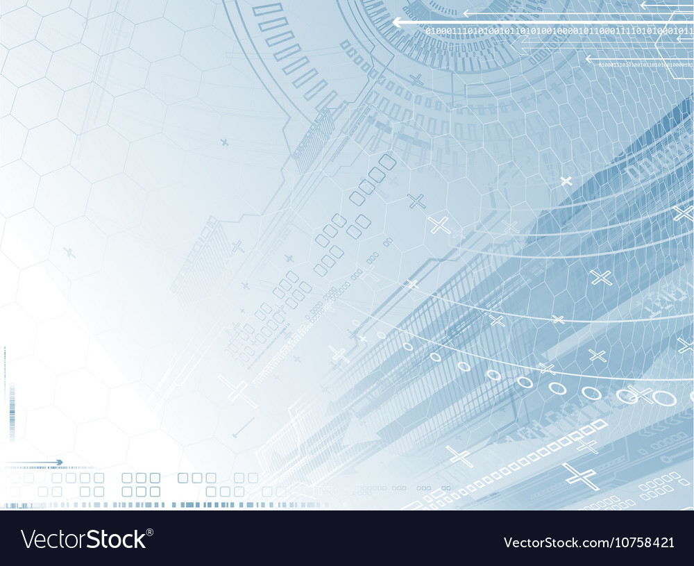 Modern Tech Background Royalty Free Vector Image