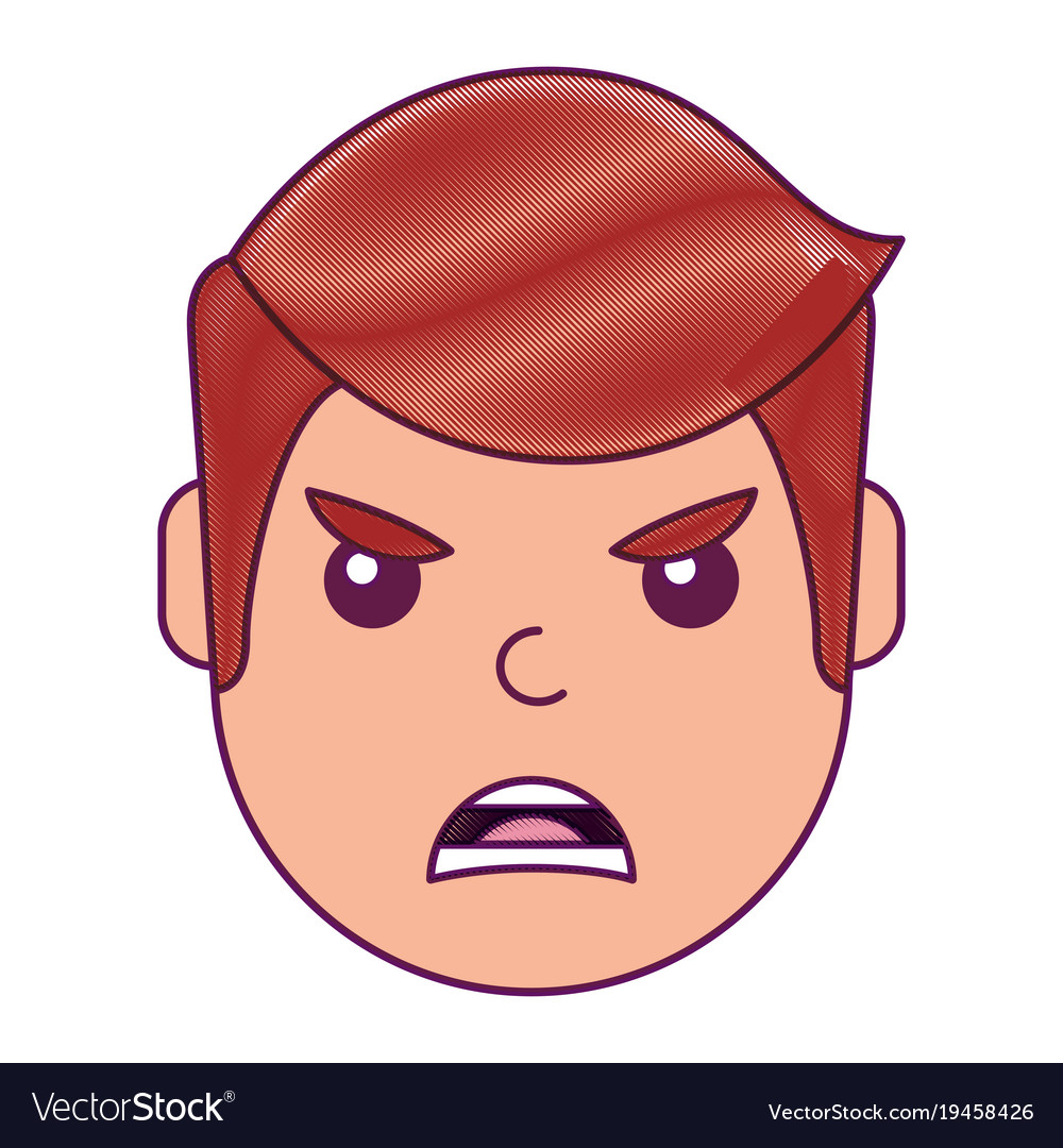 Cartoon Images Angry Faces