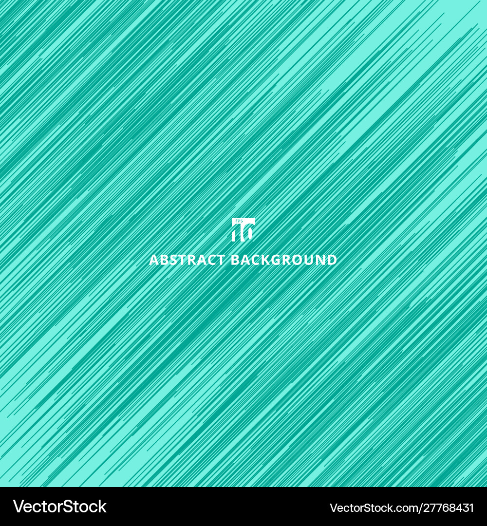 Abstract turquoise green color wave diagonal Vector Image