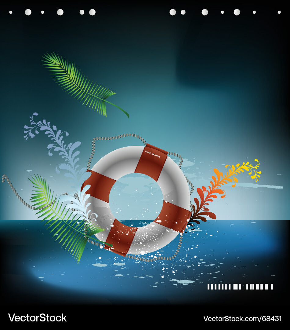 Lifebuoy Royalty Free Vector Image - VectorStock