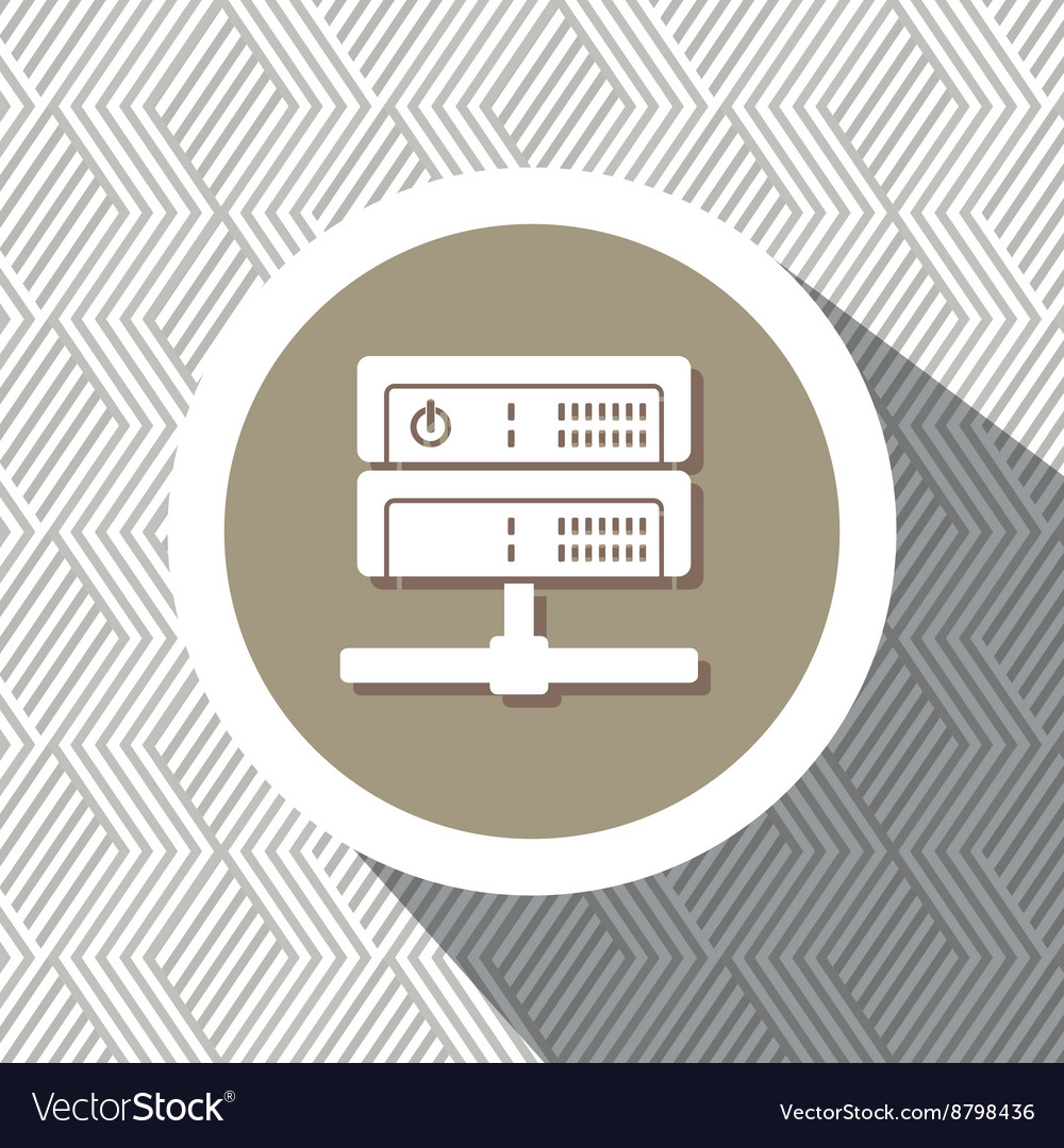 Data center design Royalty Free Vector Image - VectorStock