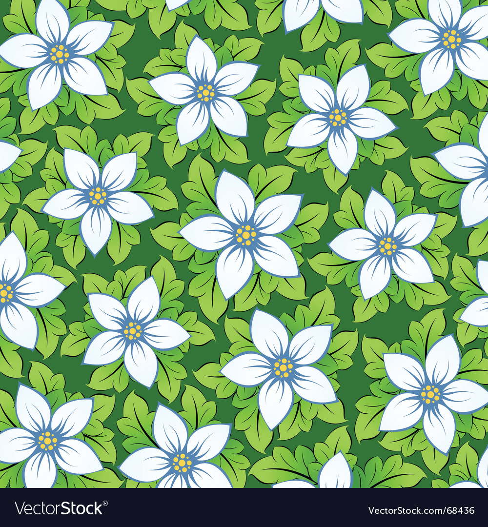Flower pattern Royalty Free Vector Image - VectorStock