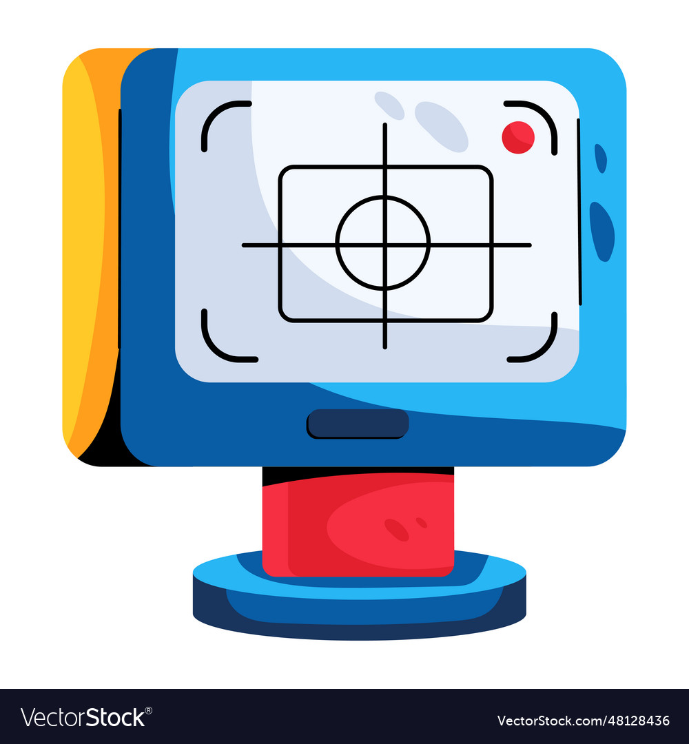 Focus screen Royalty Free Vector Image - VectorStock