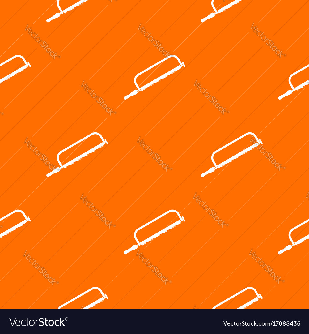 Hacksaw pattern seamless Royalty Free Vector Image