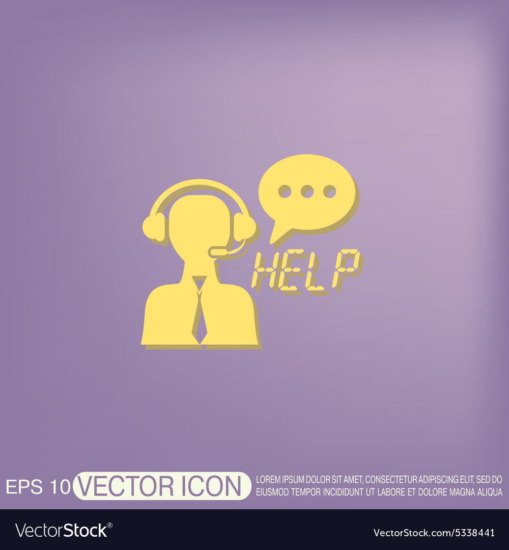 Customer support Royalty Free Vector Image - VectorStock