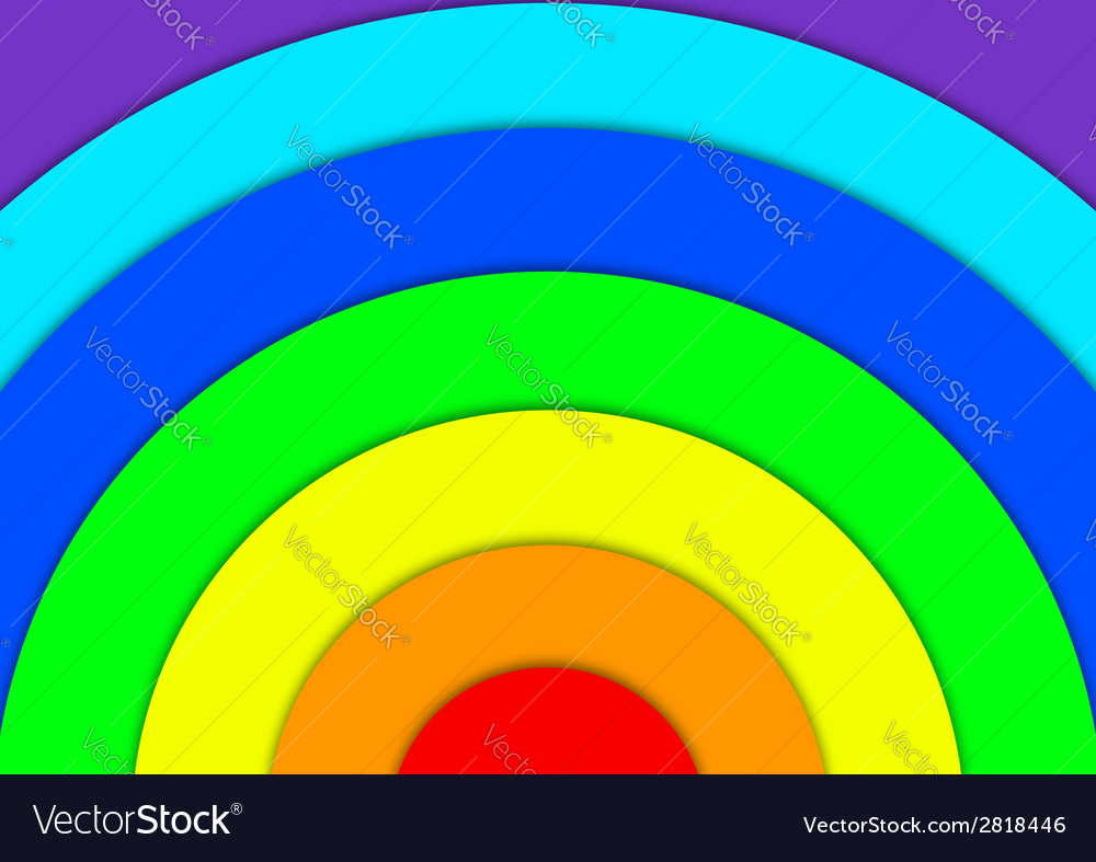 Abstract background rainbow Royalty Free Vector Image