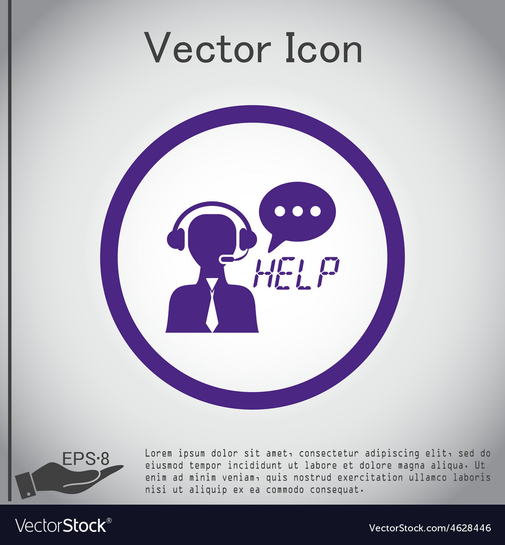 Customer support Royalty Free Vector Image - VectorStock