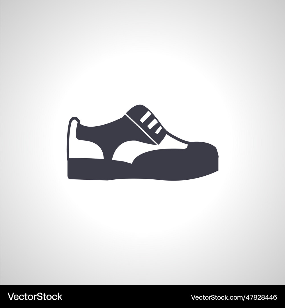 Sneakers icon running shoes icon Royalty Free Vector Image