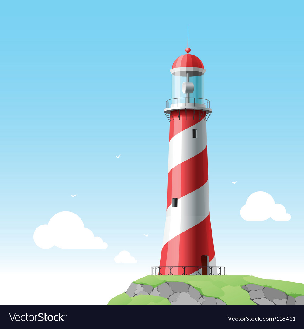 Lighthouse Royalty Free Vector Image - VectorStock