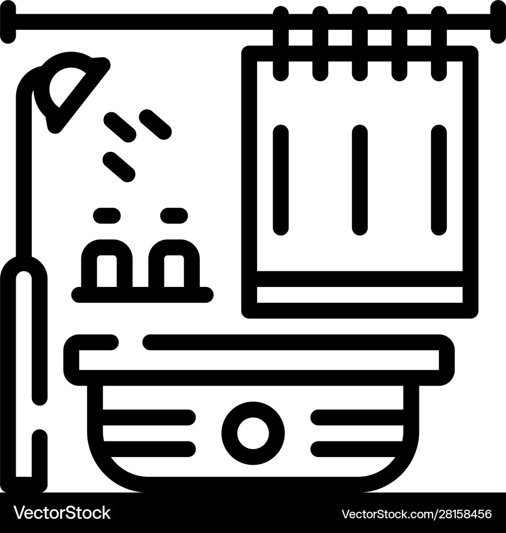 Bathroom Royalty Free Vector Image - VectorStock