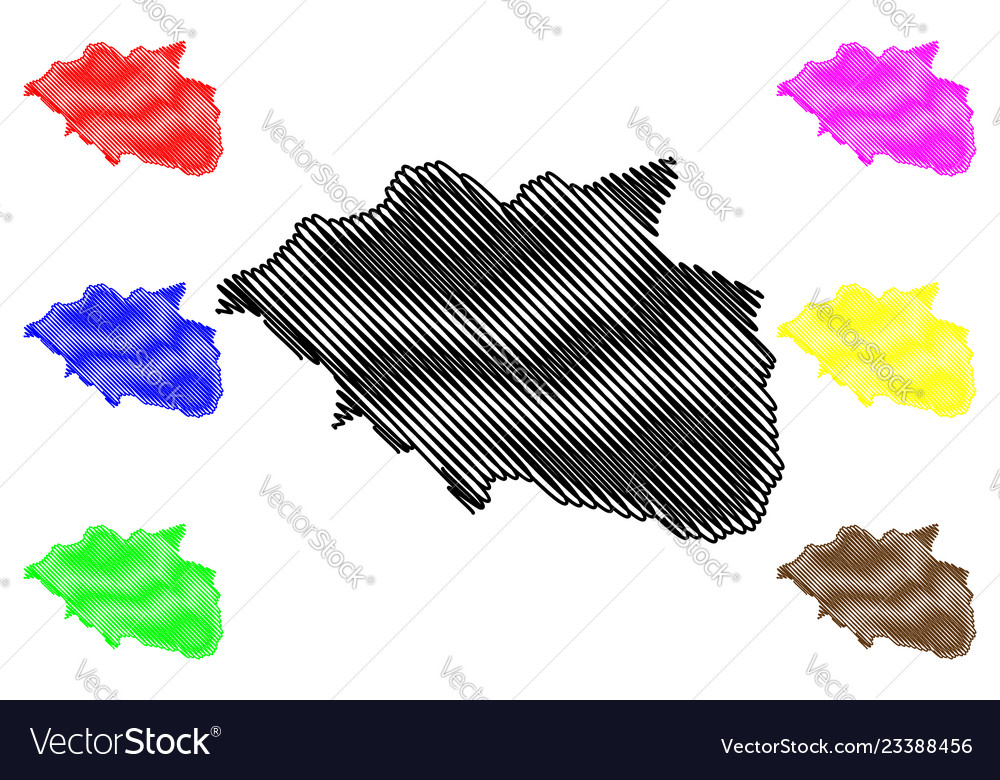 Cankiri map Royalty Free Vector Image - VectorStock