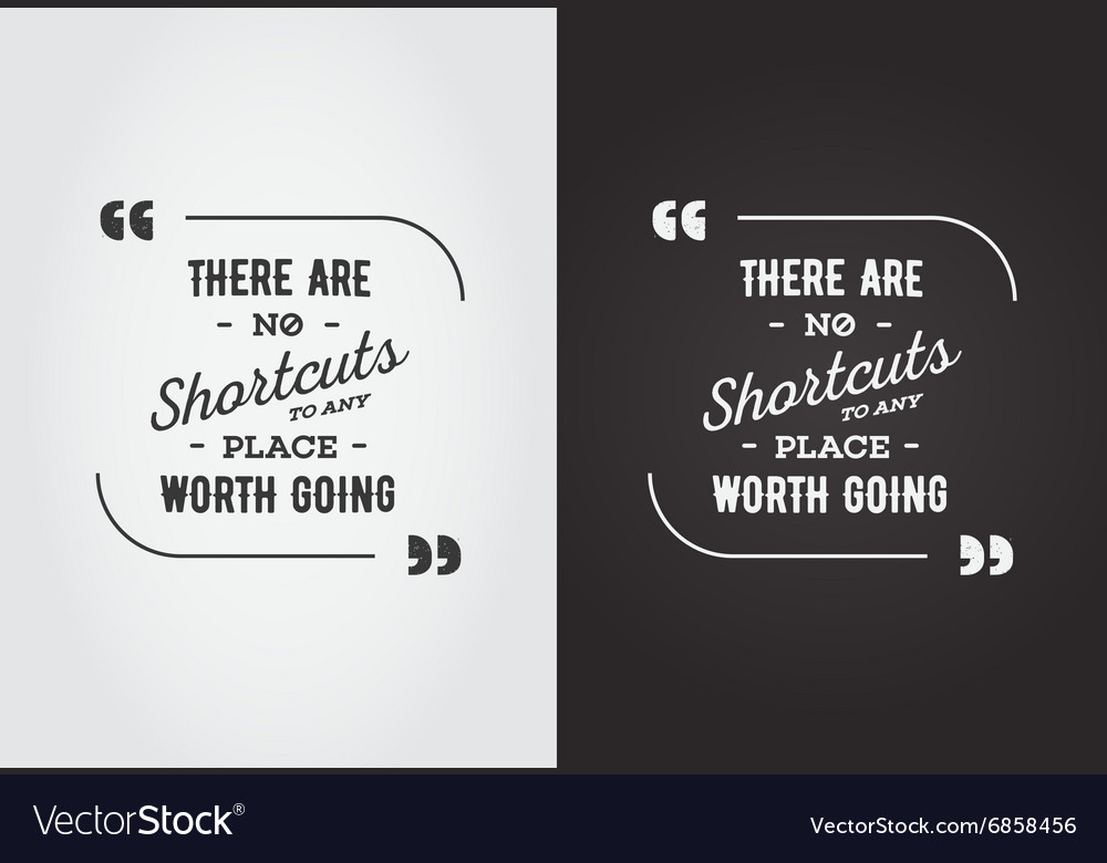 Empty quote template bubble template set Vector Image