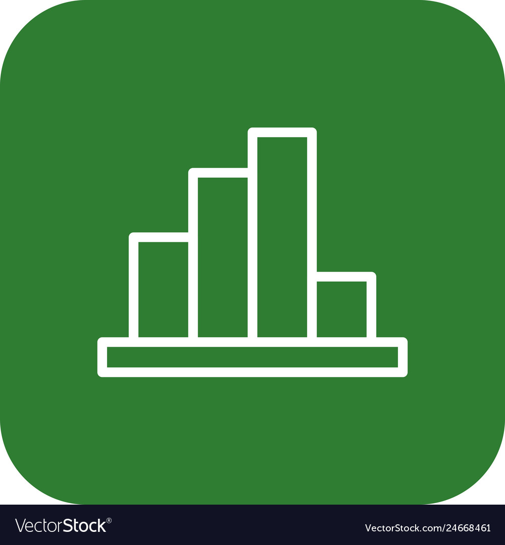 Bars icon Royalty Free Vector Image - VectorStock