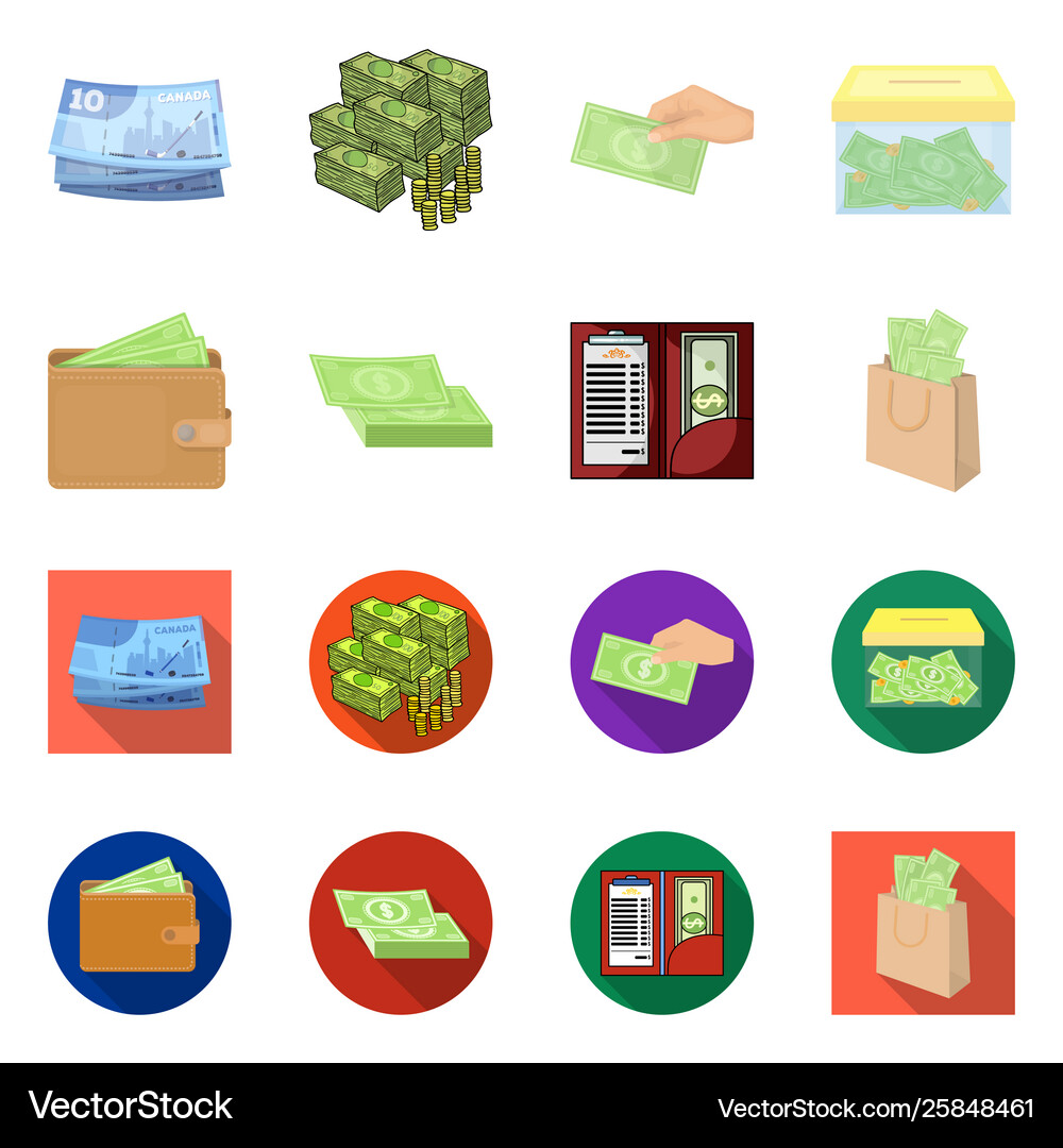 Cash and currency sign Royalty Free Vector Image