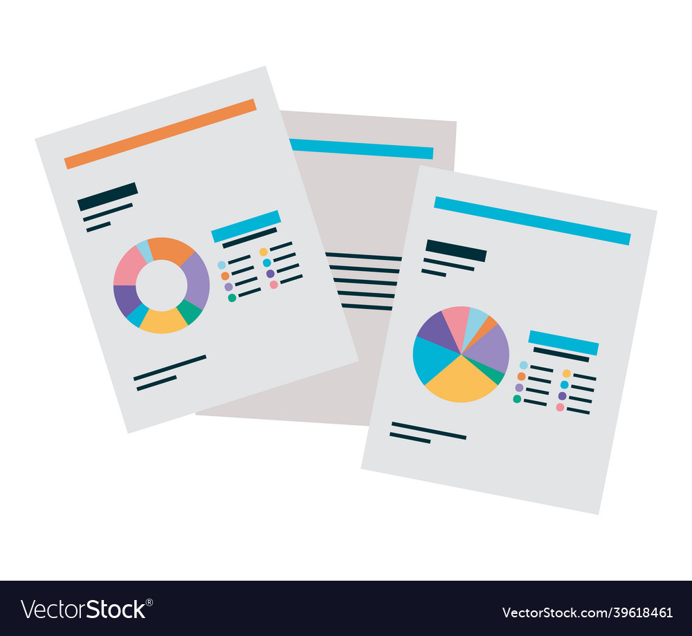 Three files Royalty Free Vector Image - VectorStock