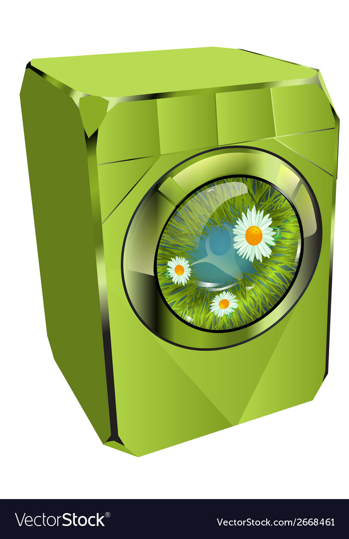 Washing machine Royalty Free Vector Image - VectorStock